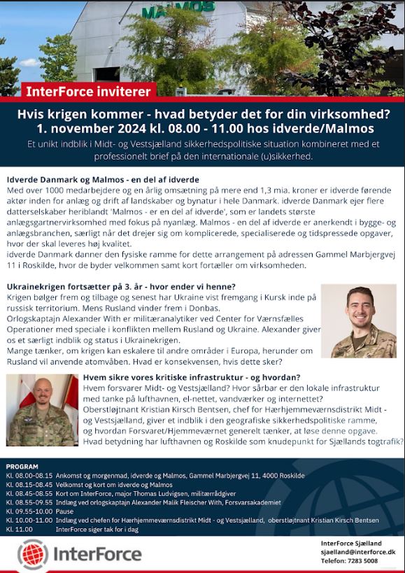 Hvis krigen kommer. Hvad betyder det for din virksomhed? - InterForce